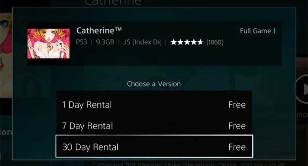 Rental options appear on the Playstation store | KitGuru