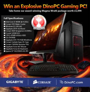 Win a DINOPC Gaming PC (1080p monitor included)! | KitGuru