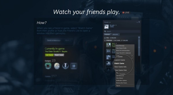 Valve brings livestream broadcasting features to Steam | KitGuru