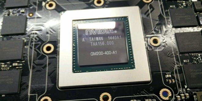 Nvidia’s GM200 graphics processor and card pictured | KitGuru