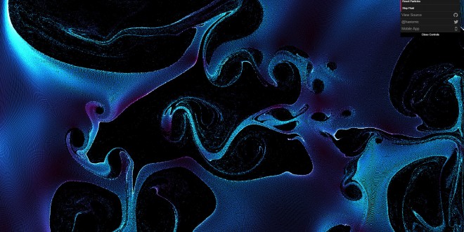 Web browser fluid physics simulator is mesmerising | KitGuru