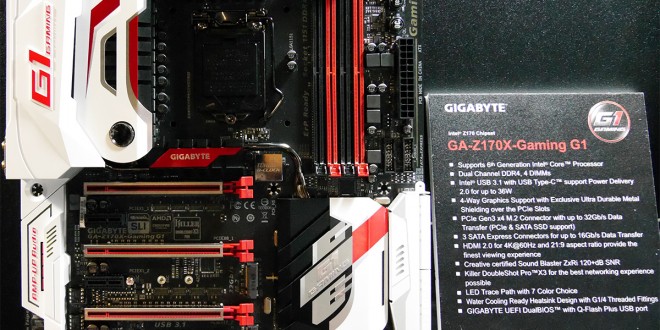 Gigabyte details premium Z170 platforms: DDR4, 32Gb/s M.2, 16Gb/s SATAe, Thunderbolt 3 | KitGuru