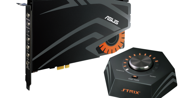 Asustek unveils lineup of advanced 7.1-channel Strix audio cards | KitGuru