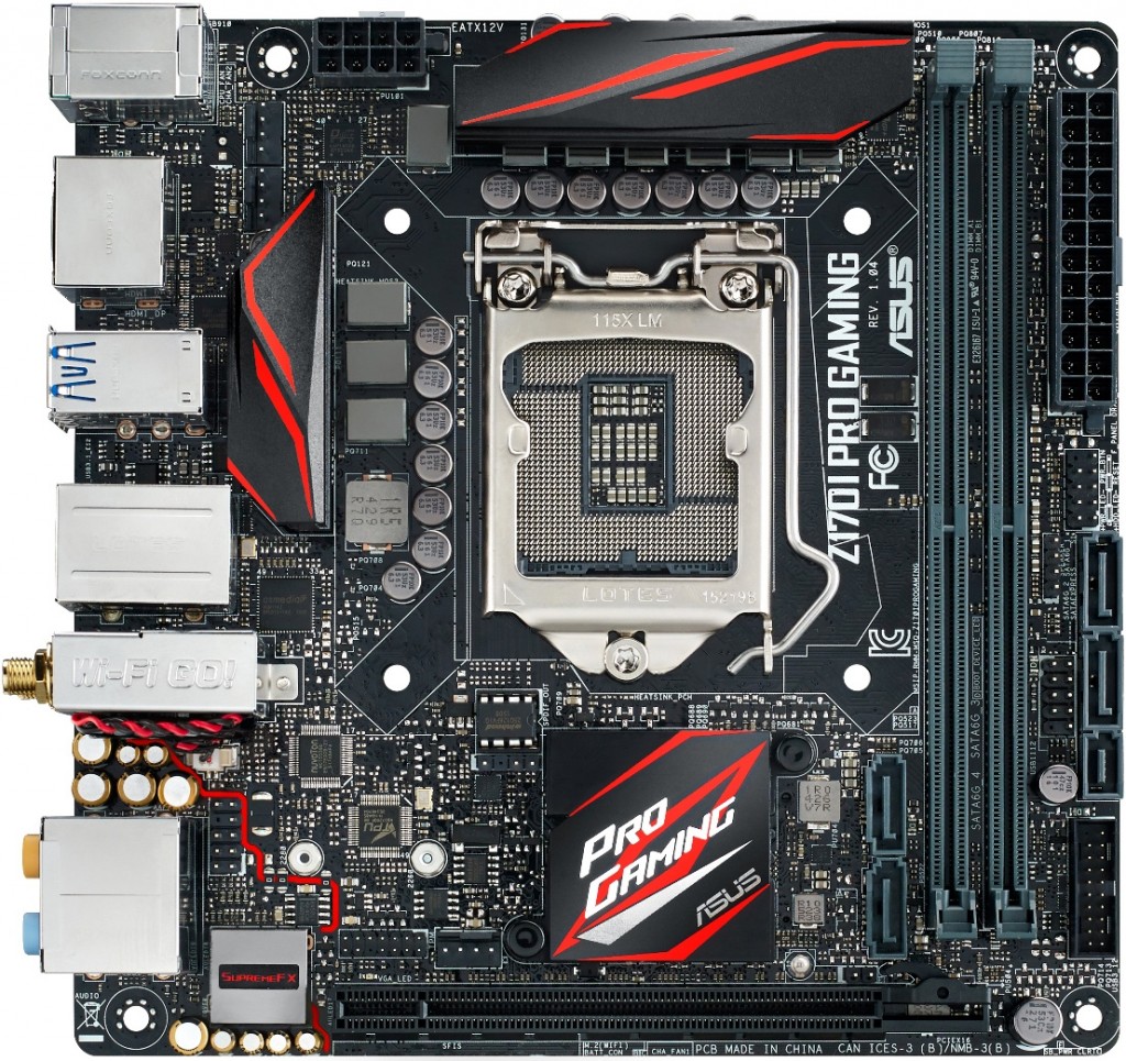 Asustek unveils ultimate mini-ITX mainboard for ‘Skylake’ CPUs | KitGuru