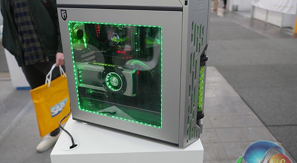 Deepcool shows off new Genome case with integrated reservoir at Cebit ...