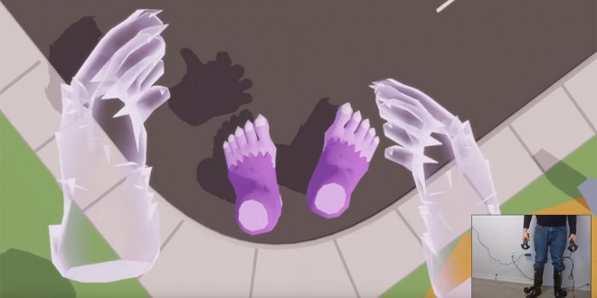 Adding tracked feet to VR is very, very simple | KitGuru
