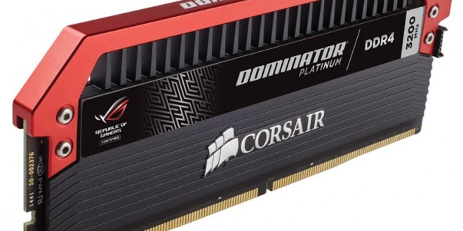 Corsair and Asus team up for ROG Edition Dominator Platinum RAM | KitGuru