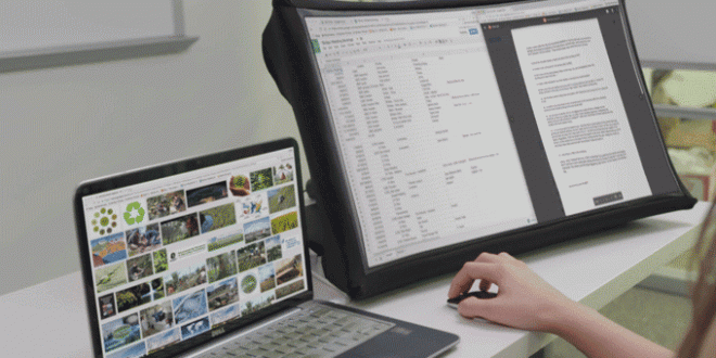 The SPUD display lets you fold your monitor up like an umbrella | KitGuru