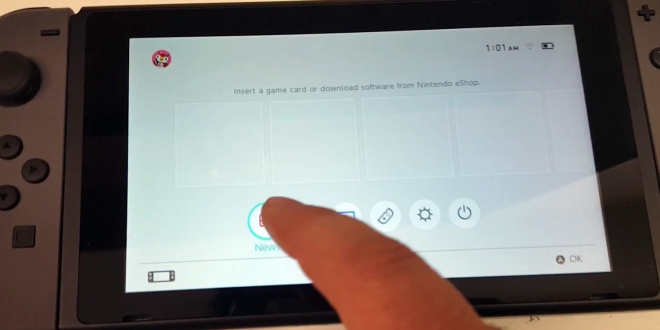 Nintendo Switch released early to one buyer, menu video surfaces | KitGuru