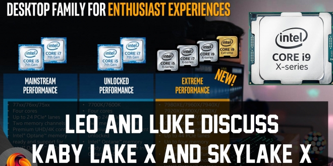 Intel SkyLake X and Kaby Lake X: Luke and Leo discuss | KitGuru