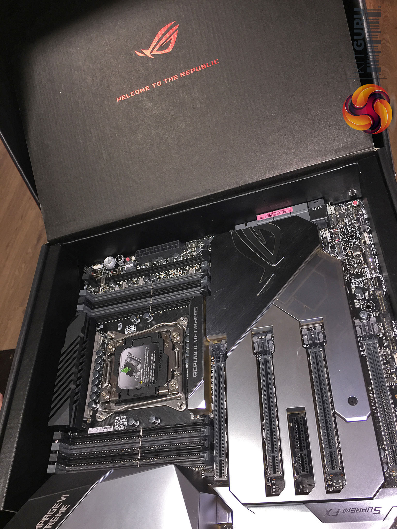 ASUS ROG Rampage VI Extreme Motherboard – first look! | KitGuru