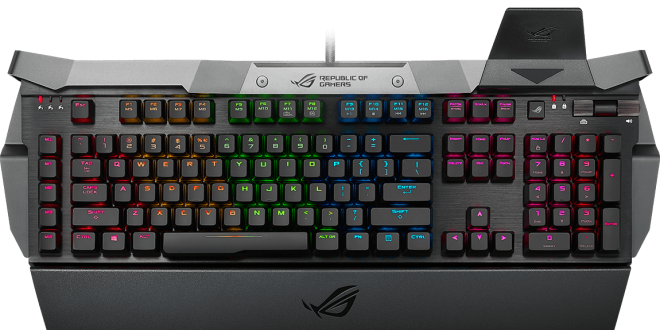 ASUS launch edgy RGB update to its ROG Horus keyboard | KitGuru