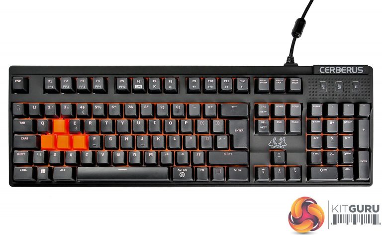ASUS Cerberus Mechanical RGB Keyboard Review | KitGuru