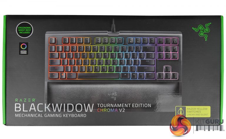 Razer Blackwidow Chroma V2 Tournament edition – Tenkeyless Keyboard ...