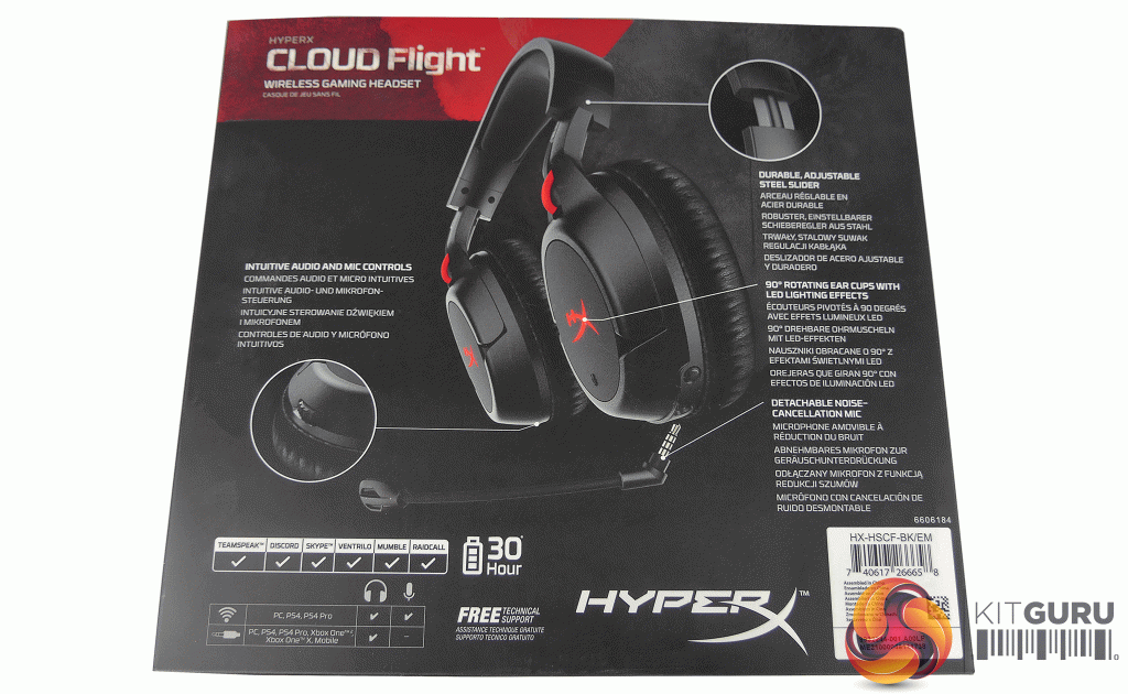 HyperX Cloud Flight Wireless Gaming Headset | KitGuru