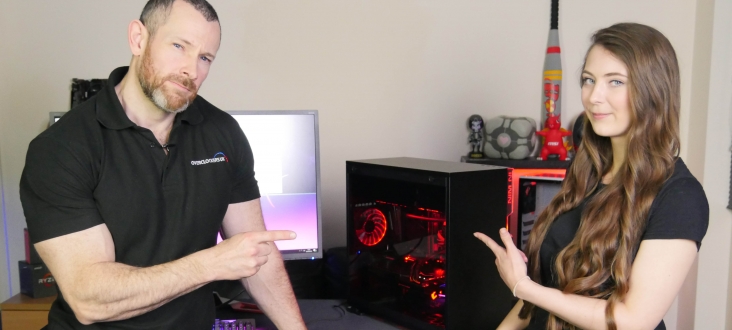 8PACK gives BRIONY BEGINNER OVERCLOCKING Lesson! | KitGuru