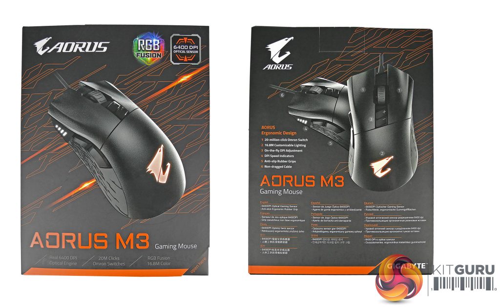 Gigabyte Aorus M3 Mouse and K7 Keyboard Review | KitGuru