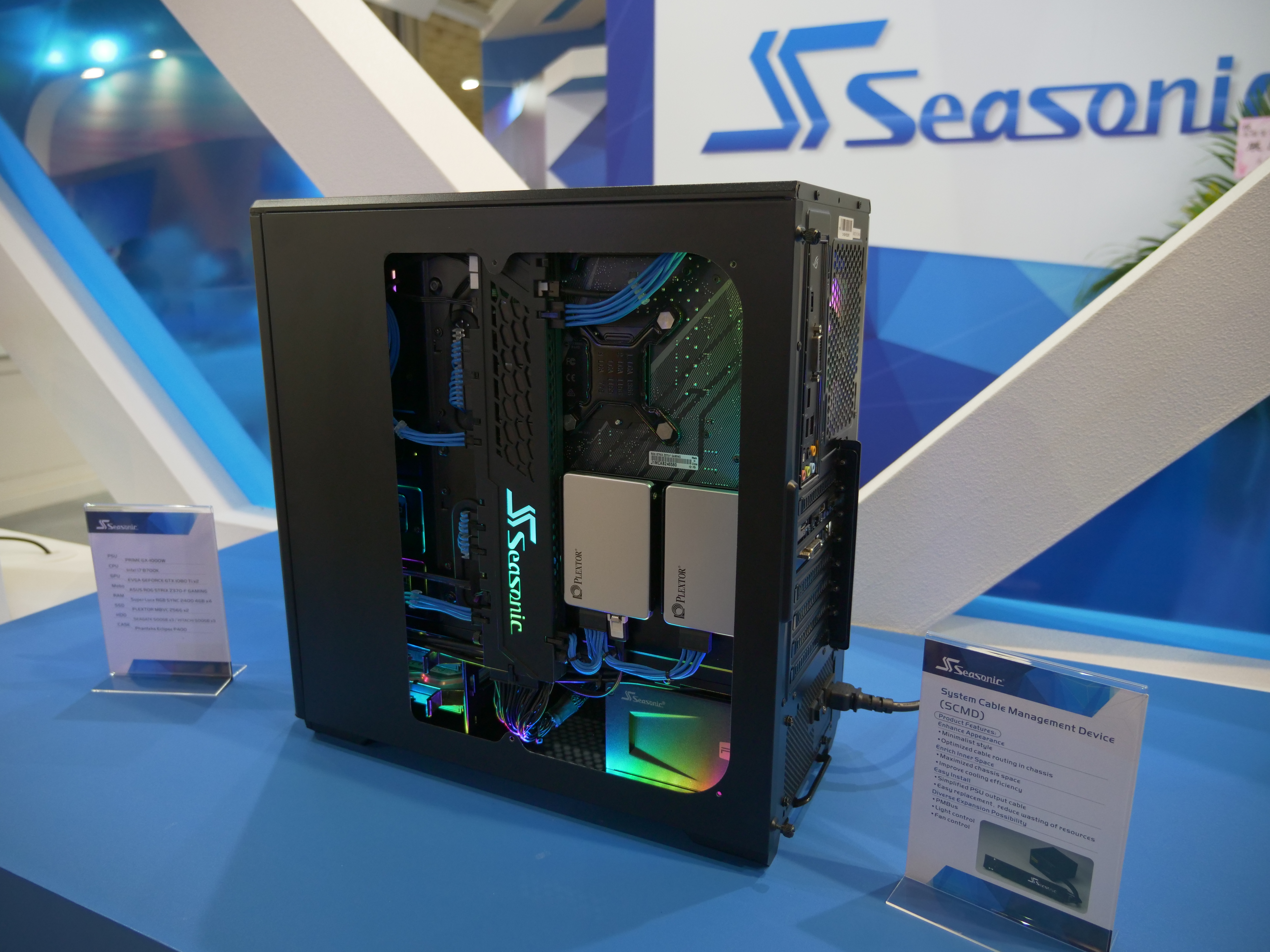 Computex 2018: Seasonic's System Cable Management Device and new PSUs ...