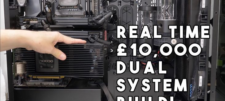 Leo builds a £10,000 WATERCOOLED DUAL system GAMING PC – Part 1 | KitGuru