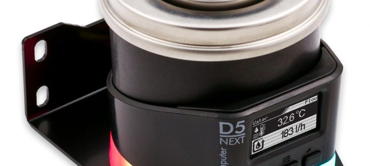 Aqua Computer’s D5 NEXT bakes in a ton of handy water cooling features ...
