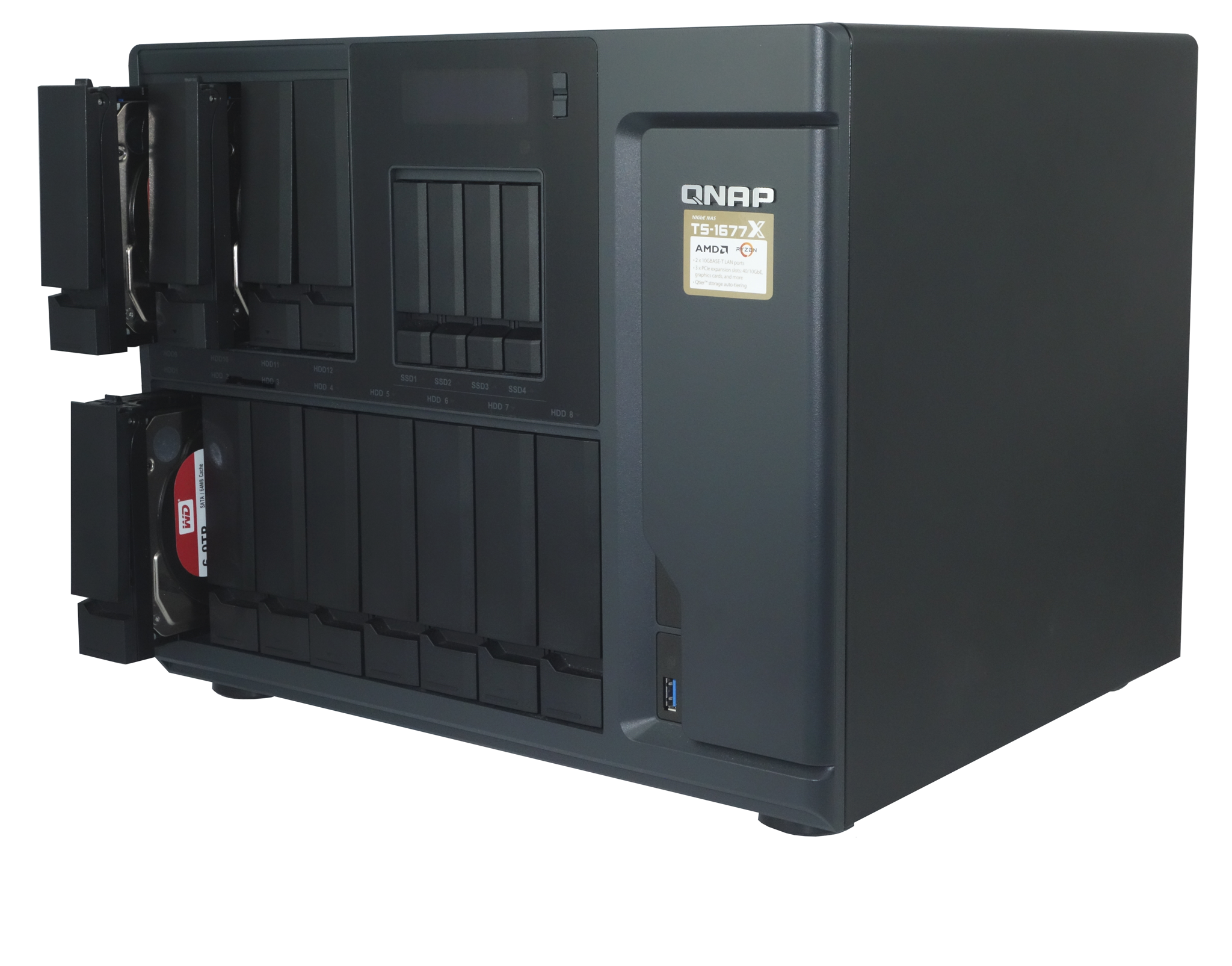 QNAP TS-1677X-16G 16-Bay NAS Review | KitGuru