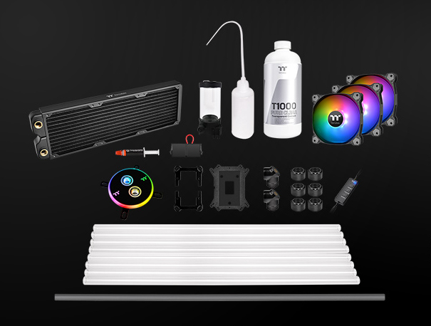 CES 2019: Thermaltake announces hard and soft tube watercooling kits ...