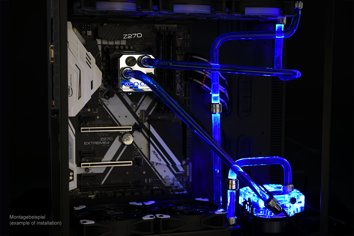 Alphacool's Eisbaer Solo is a compact block, pump and reservoir combo ...