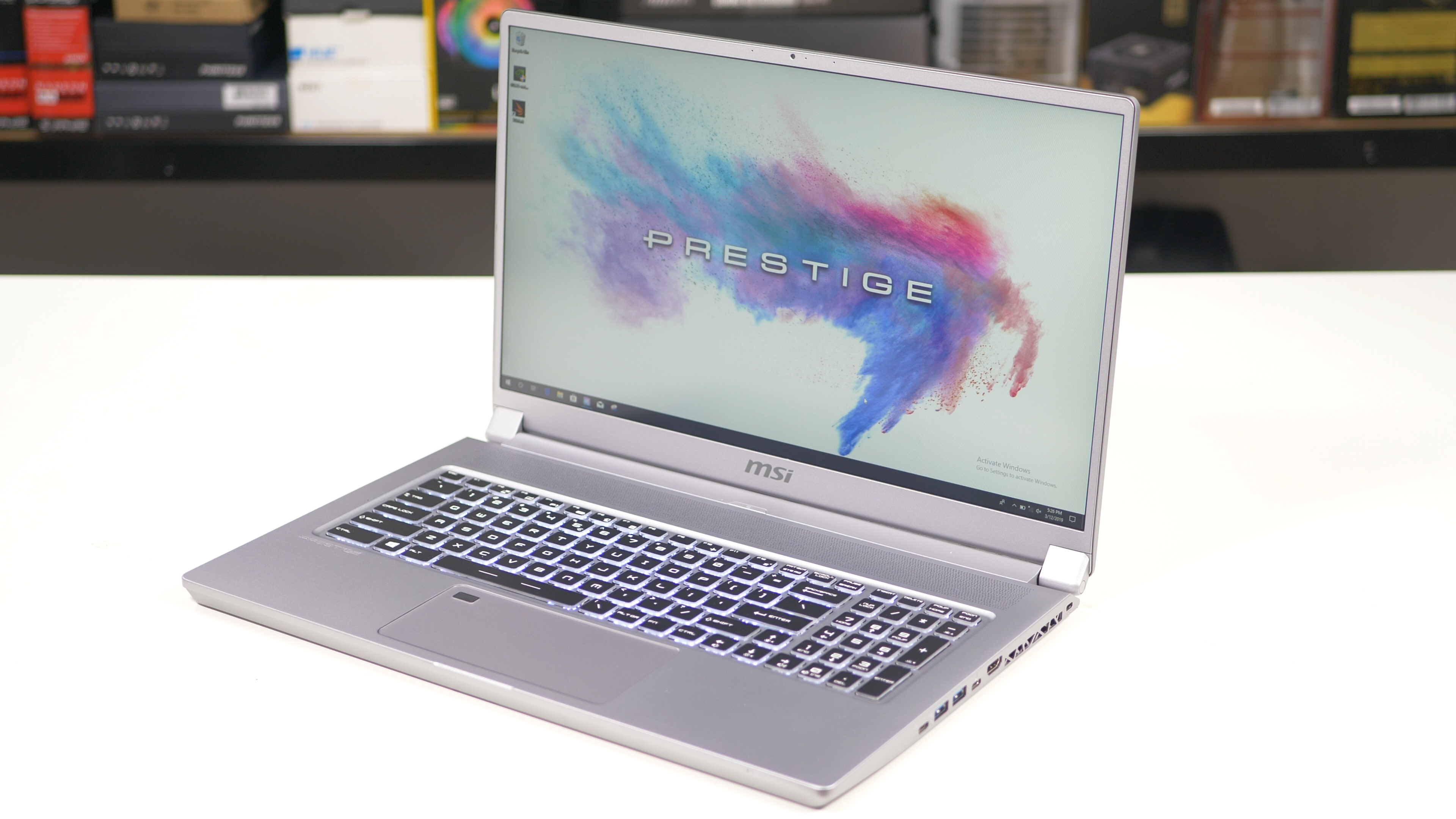 MSI showcase 2019 RTX laptop range to KitGuru | KitGuru