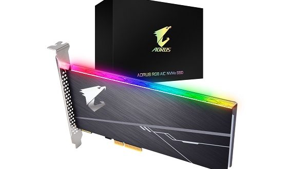 Gigabyte’s latest Aorus SSDs are RGB-clad and very fast | KitGuru
