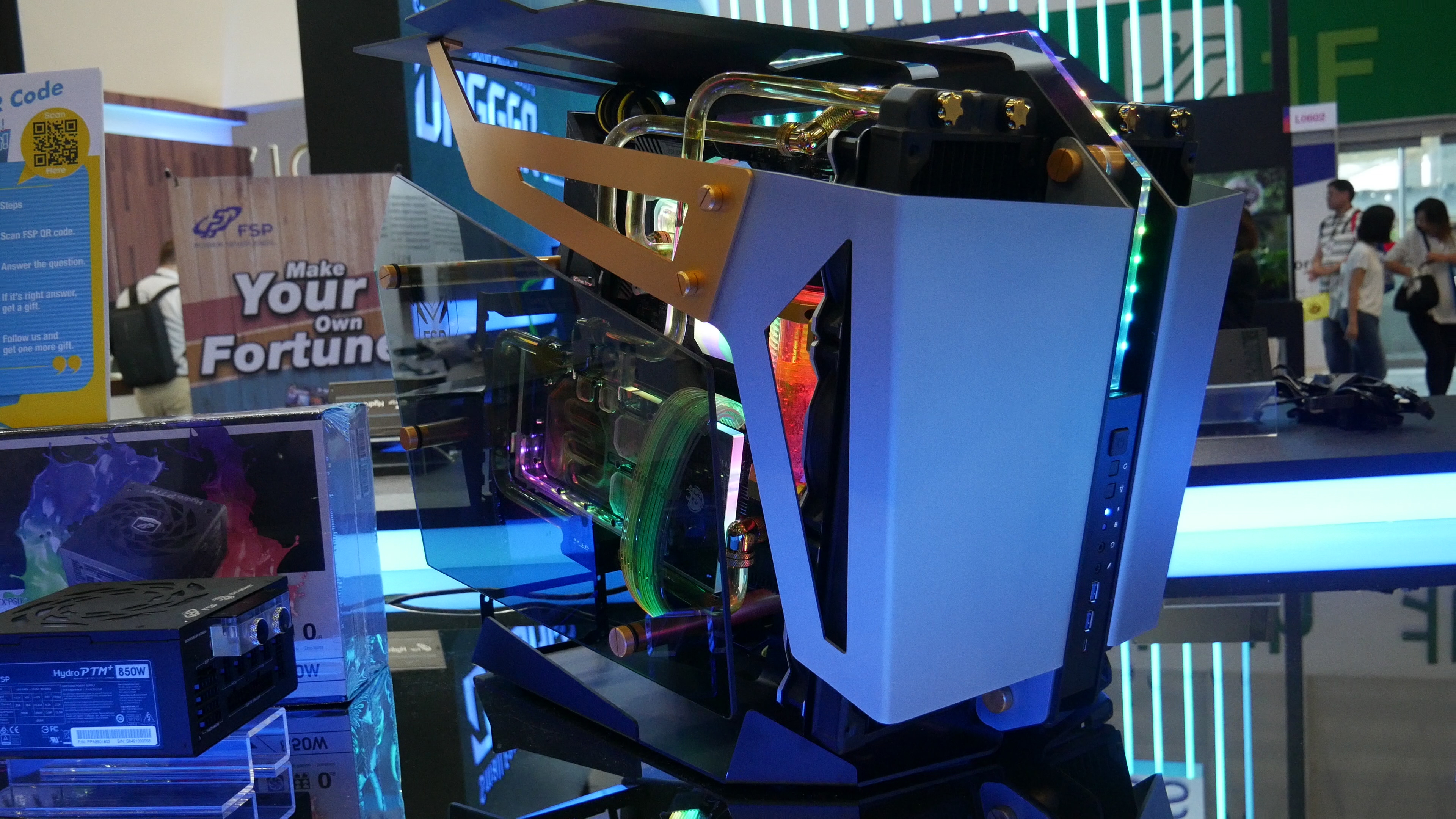 Computex 2019: FSP showcases crazy modded PCs and new power supplies ...