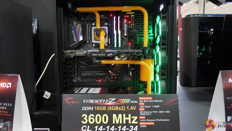 Trident Z RGB series different system with info card | KitGuru