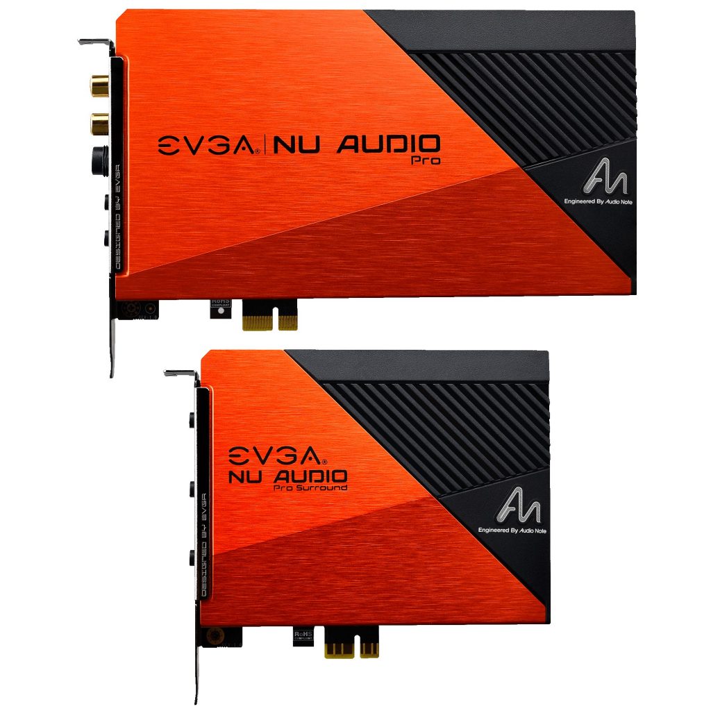 EVGA reveals new pair of NU Audio Pro soundcards | KitGuru