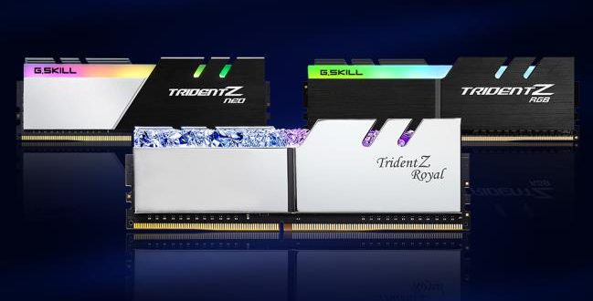 G.Skill’s latest Trident Z memory kits offer low latency and up to ...