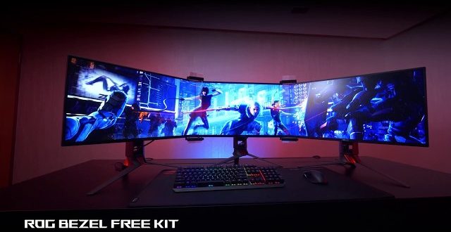 The ASUS ROG Bezel-Free kit aims to make monitor edges vanish | KitGuru