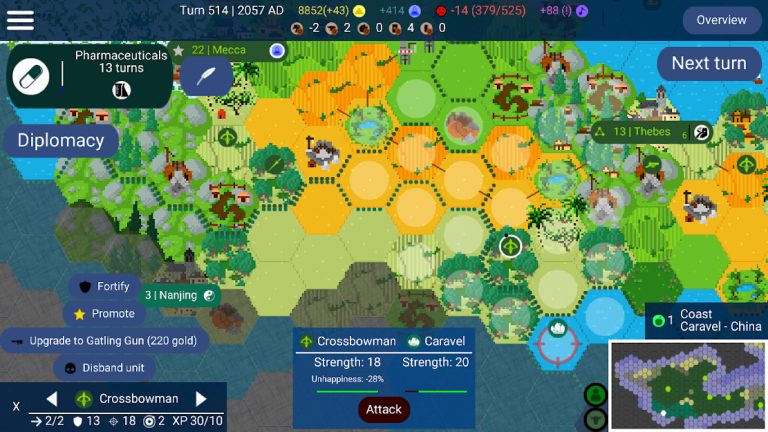 UnCiv is an open source remake of Civilization V for PC and Android | KitGuru
