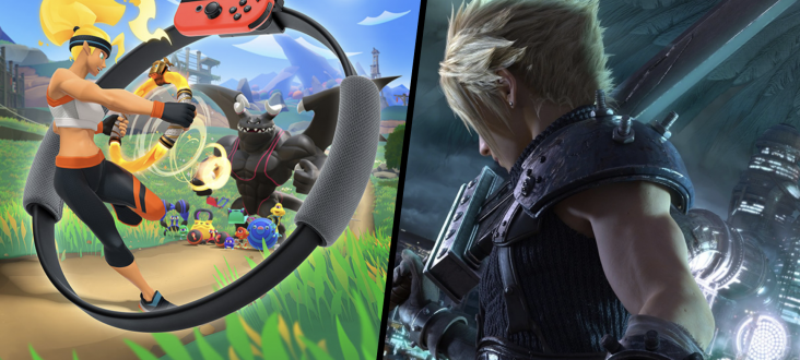 Final Fantasy VII sales fall as Ring Fit Adventure re-enters charts ...