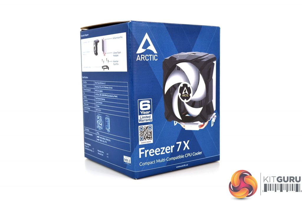 Arctic Freezer 7 X CPU Cooler Review | KitGuru