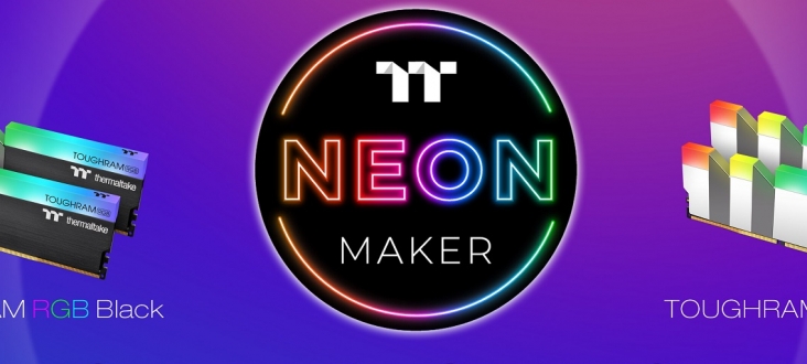 Thermaltake adds TOUGHRAM RGB support to its NeonMaker RGB software ...