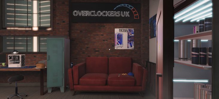 Overclockers UK Workshop DLC released for PC Building Simulator | KitGuru