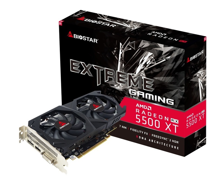 Biostar announces two Radeon RX 5000 series graphics cards | KitGuru