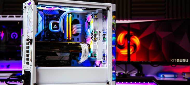 Box Cube Custom iCUE Prebuilt Review w/ 3700X & 5700 XT | KitGuru