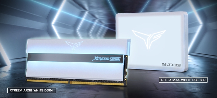 TeamGroup launches Delta Max White RGB SSD and Xtreem ARGB White DDR4 ...