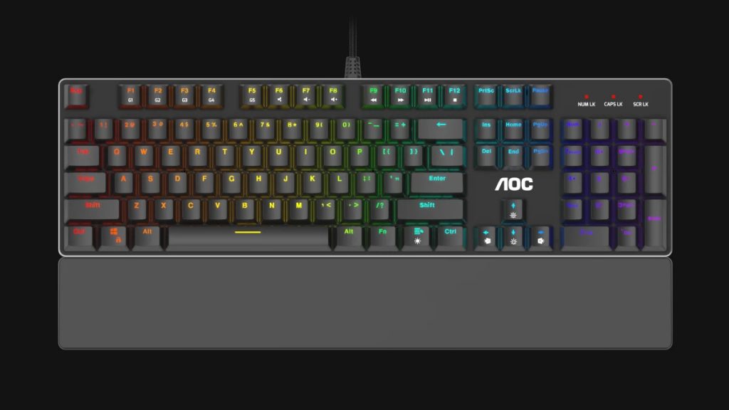 AOC introduces its first mechanical gaming keyboards, mice, and a ...