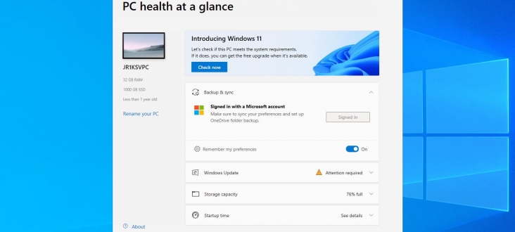 Microsoft’s Windows 11 PC health check app just got a lot more helpful ...