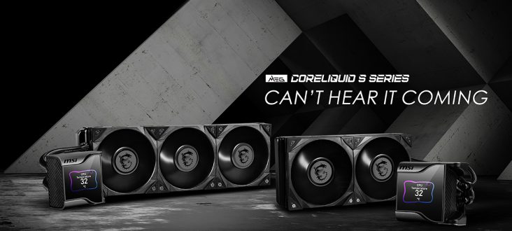 MSI introduces the MEG CoreLiquid S series CPU coolers featuring an IPS ...