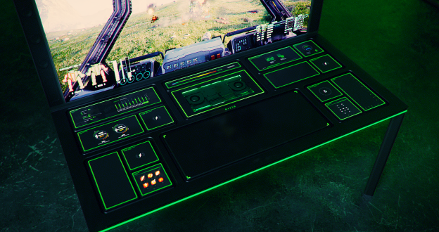 Razer showcases Project Sophia gaming desk and Enki Pro HyperSense ...