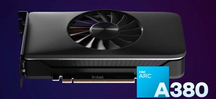 Intel changes listed specifications of the Arc A380 desktop graphics ...