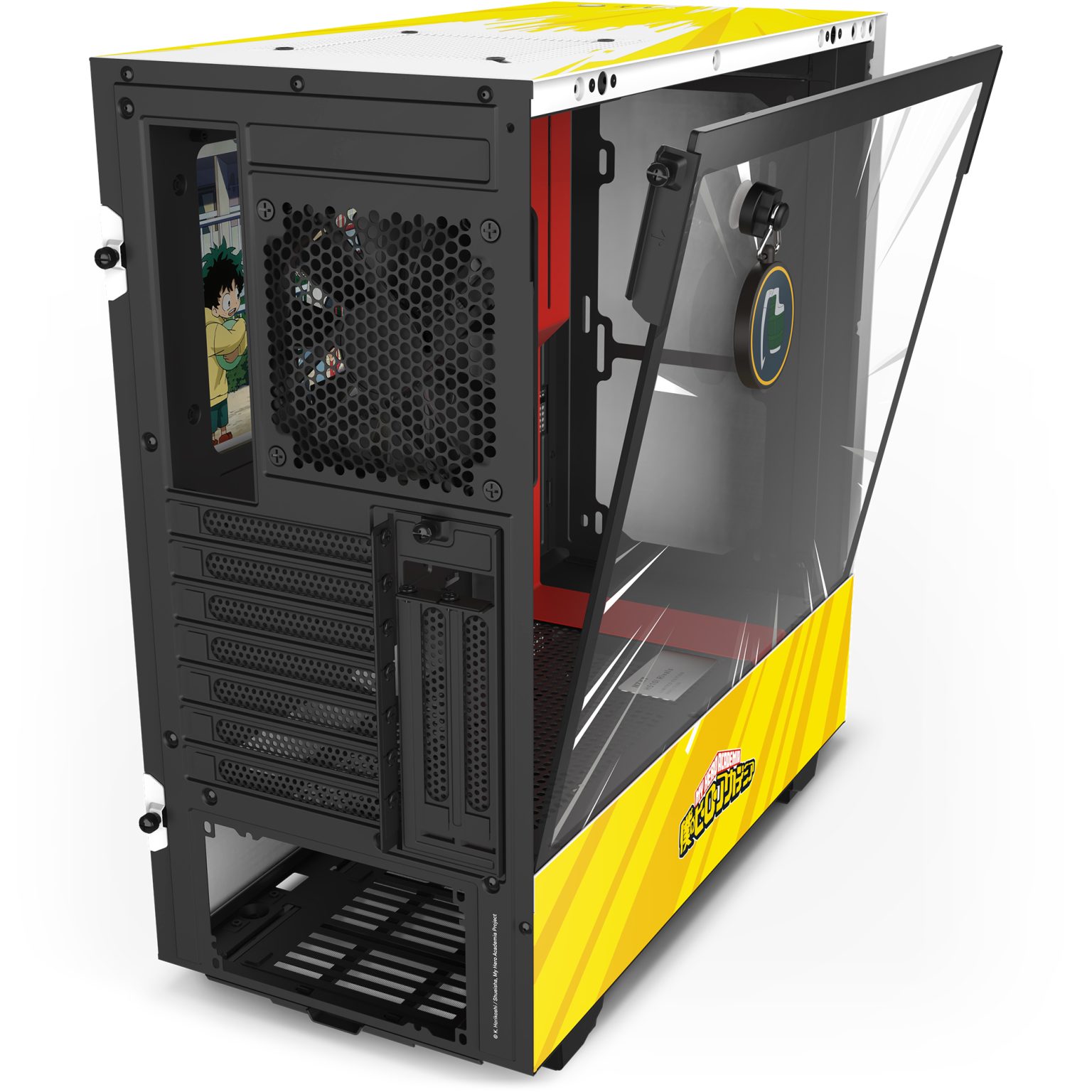 NZXT unveils second My Hero Academia themed PC case | KitGuru