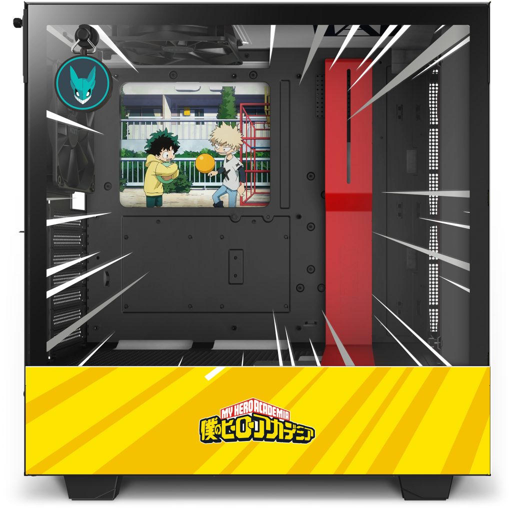 NZXT unveils second My Hero Academia themed PC case | KitGuru