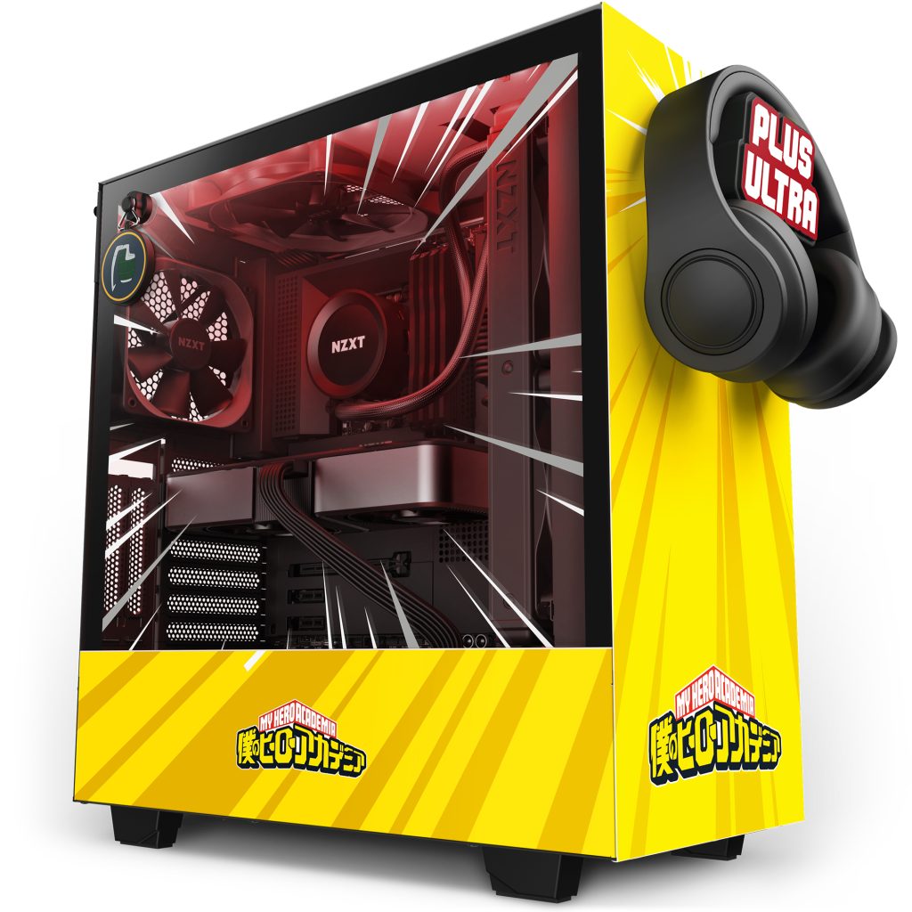 NZXT unveils second My Hero Academia themed PC case | KitGuru